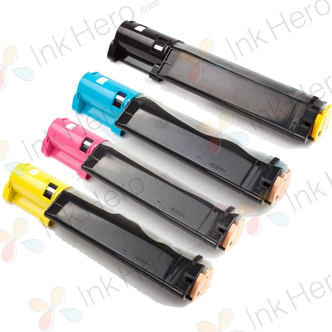 4 Pack Dell 3010cn Compatible Toner Cartridges- Ink Hero