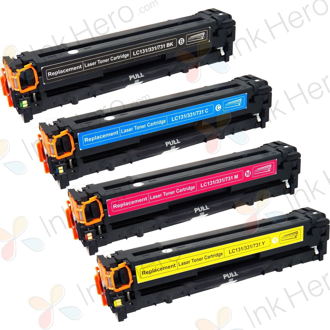 4 pack Canon 131 Compatible Toner Cartridges- Ink Hero
