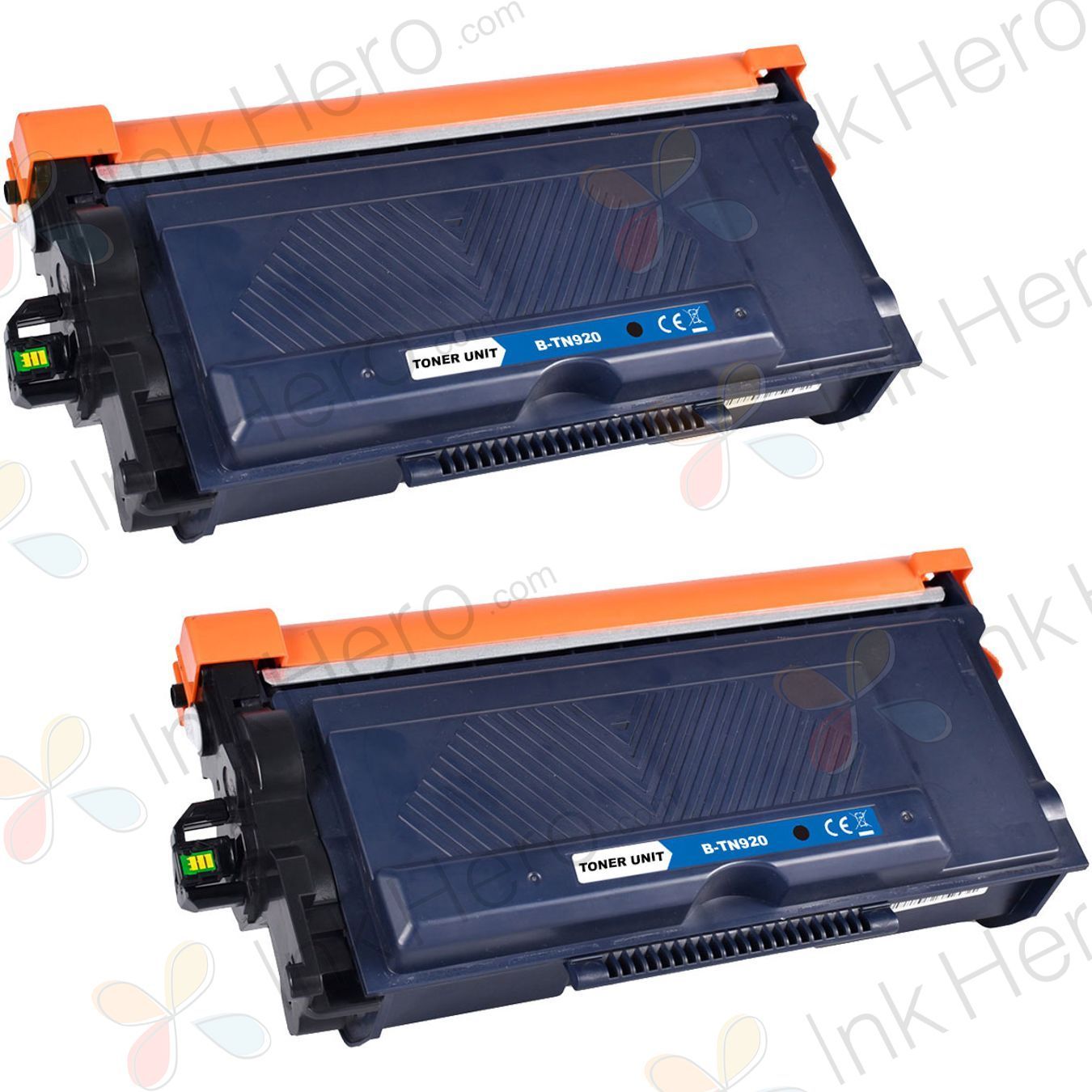 2 Pack Brother TN920 Black Compatible Toner Cartridge- Ink Hero