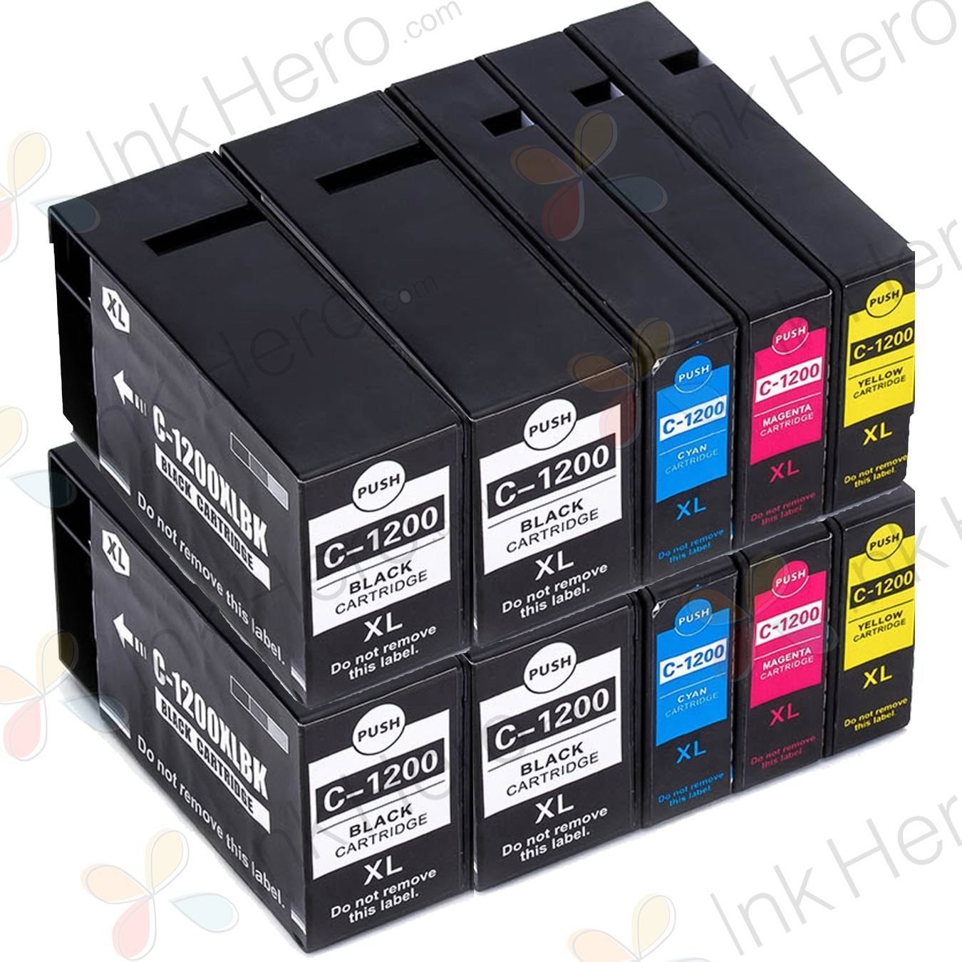 10 Pack Canon Compatible PGI-1200XL High-Yield Ink Cartridges- Ink Hero