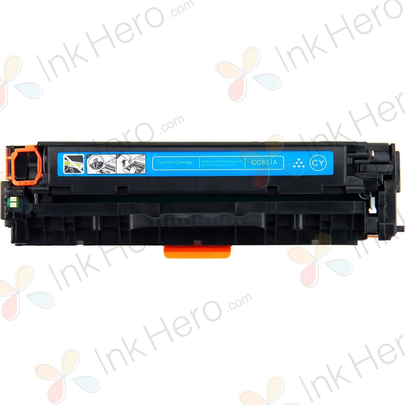 HP 304A Cyan Compatible Toner Cartridge (CC531A)- Ink Hero